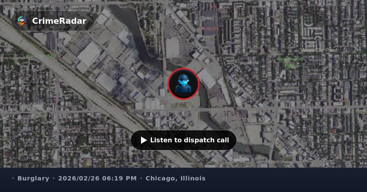 Commercial alarm with motion and door activation, Chicago IL | CrimeRadar