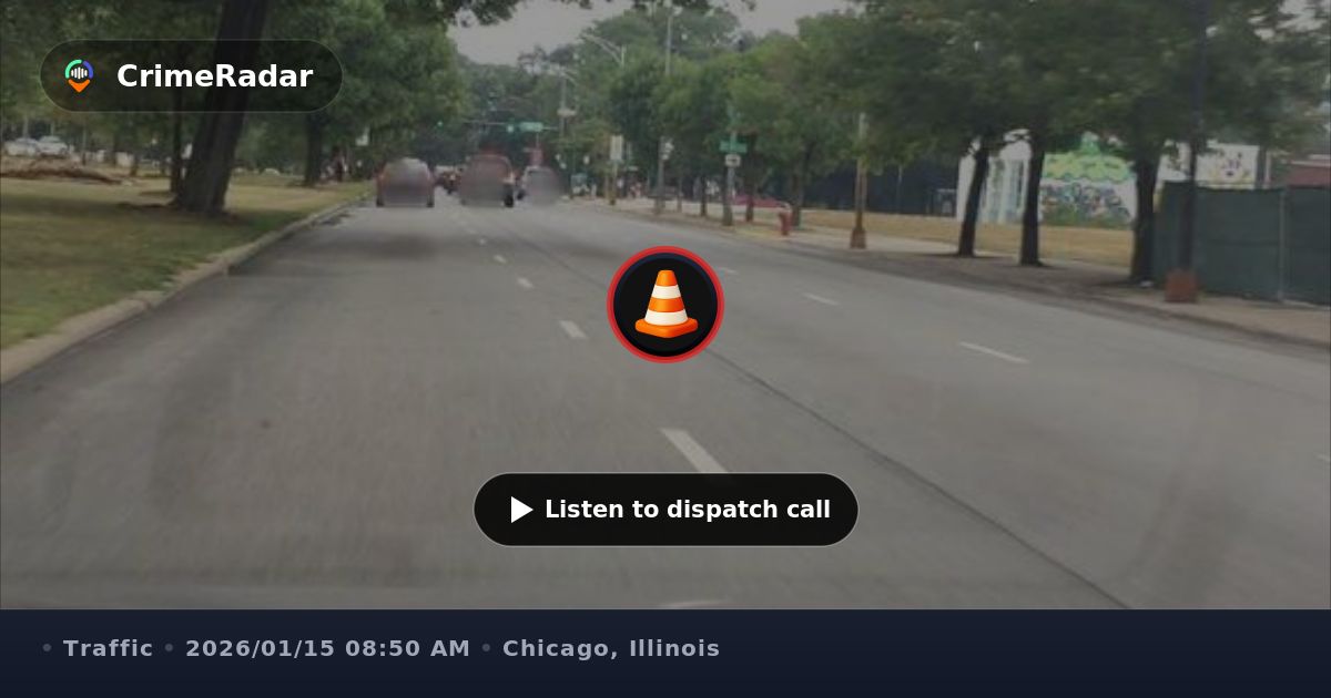 Traffic crash near Garfield Green Line station, Chicago IL | CrimeRadar