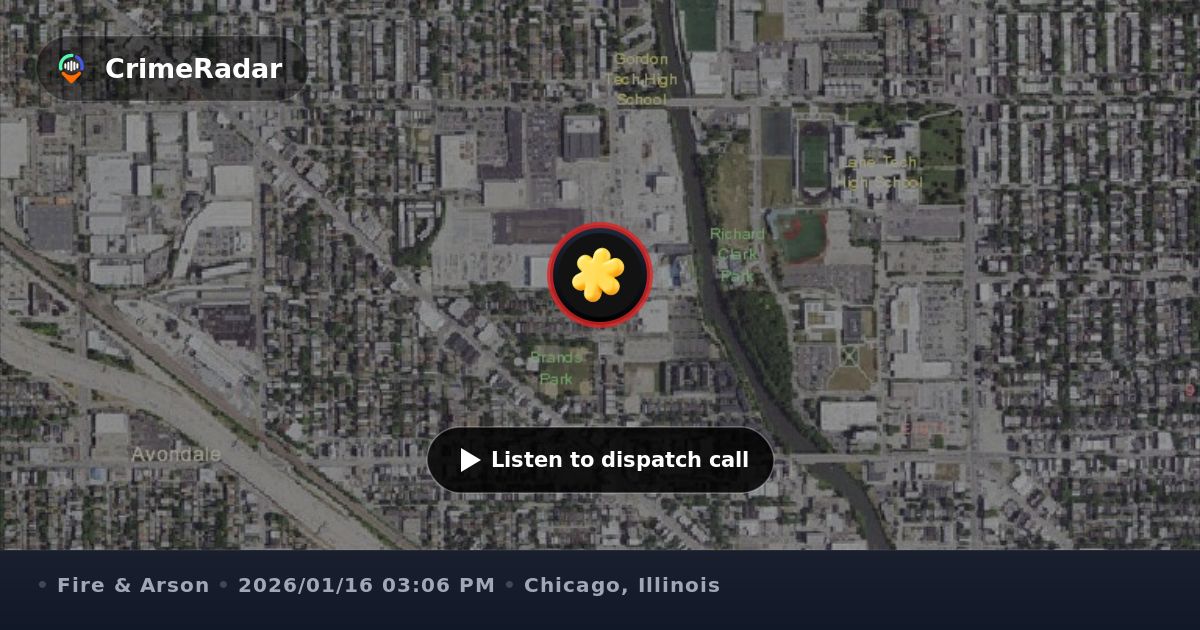 Fire crews extinguish dumpster fire near Wellington Ave, Chicago IL ...