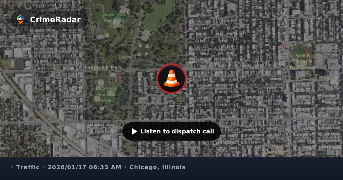 Vehicle parked on hydrant near Thomas St, Chicago IL | CrimeRadar