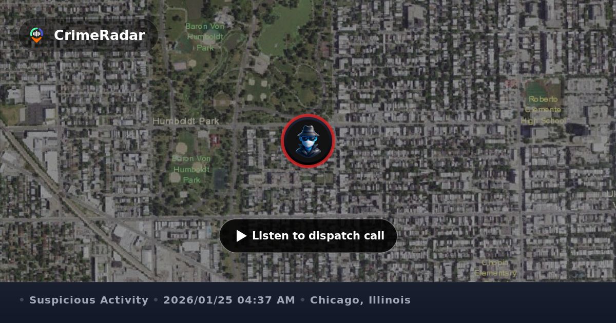 Possible welfare concern near Augusta and Francisco, Chicago IL ...