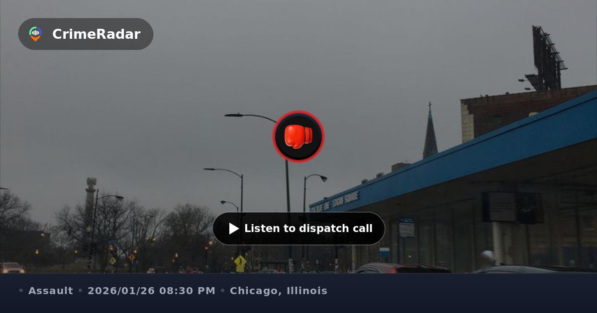 Possible assault at Logan Square train station, Chicago IL | CrimeRadar
