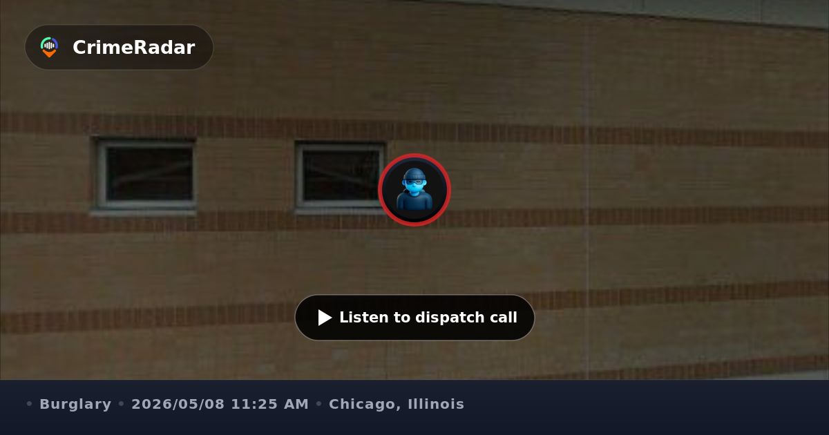 Banned man trespassing at Kedzie library, Chicago IL | CrimeRadar