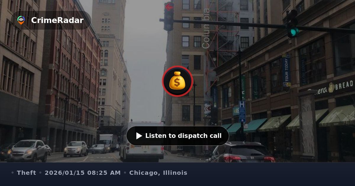 Possible theft near South State Street, Chicago IL | CrimeRadar