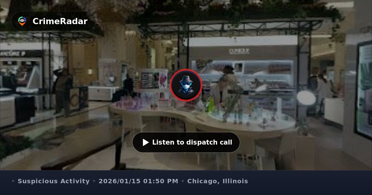 Officers respond to stalking complaint at downtown café, Chicago IL ...