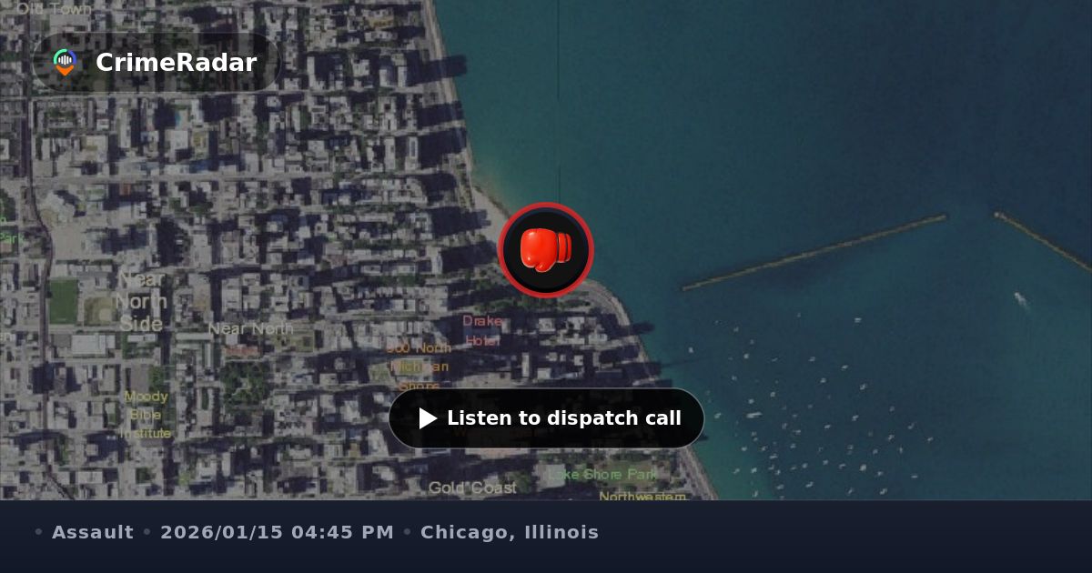Possible threat to staff near East Chicago Ave, Chicago IL | CrimeRadar