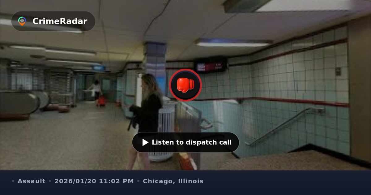 Group attack reported at Red Line station near Grand, Chicago IL ...