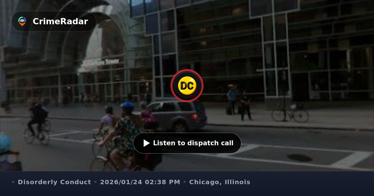 Possible mental health incident at West Madison St, Chicago IL | CrimeRadar