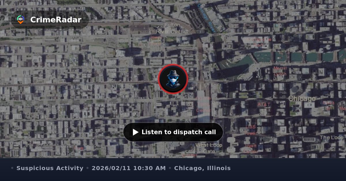 Person stuck inside barricaded construction area, Chicago IL | CrimeRadar