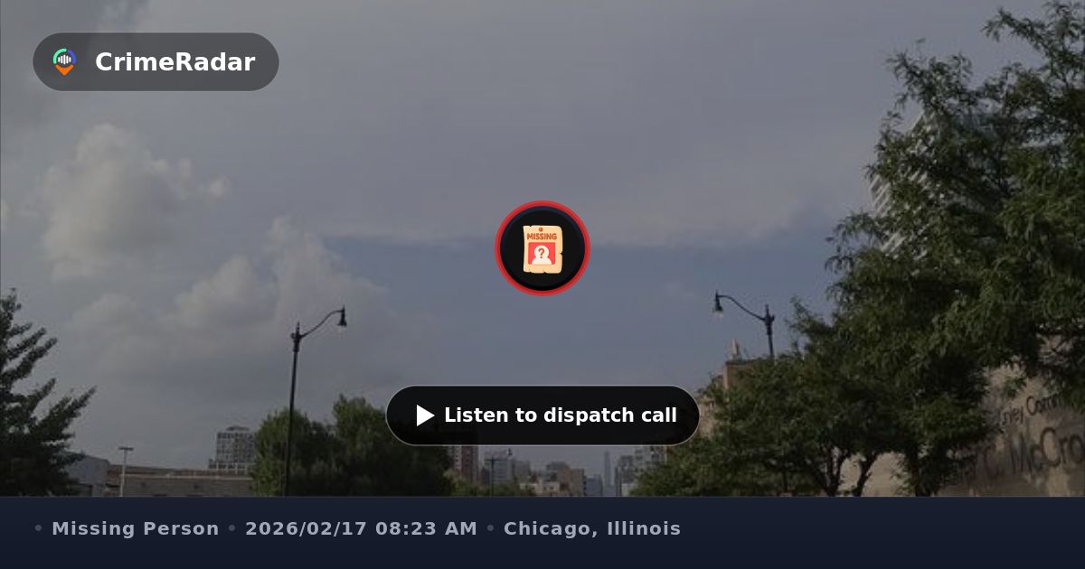 Previously missing person found on transport bus, Chicago IL | CrimeRadar