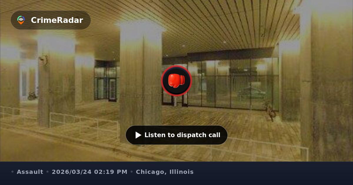 Man yelling and making threats outside hotel, Chicago IL | CrimeRadar