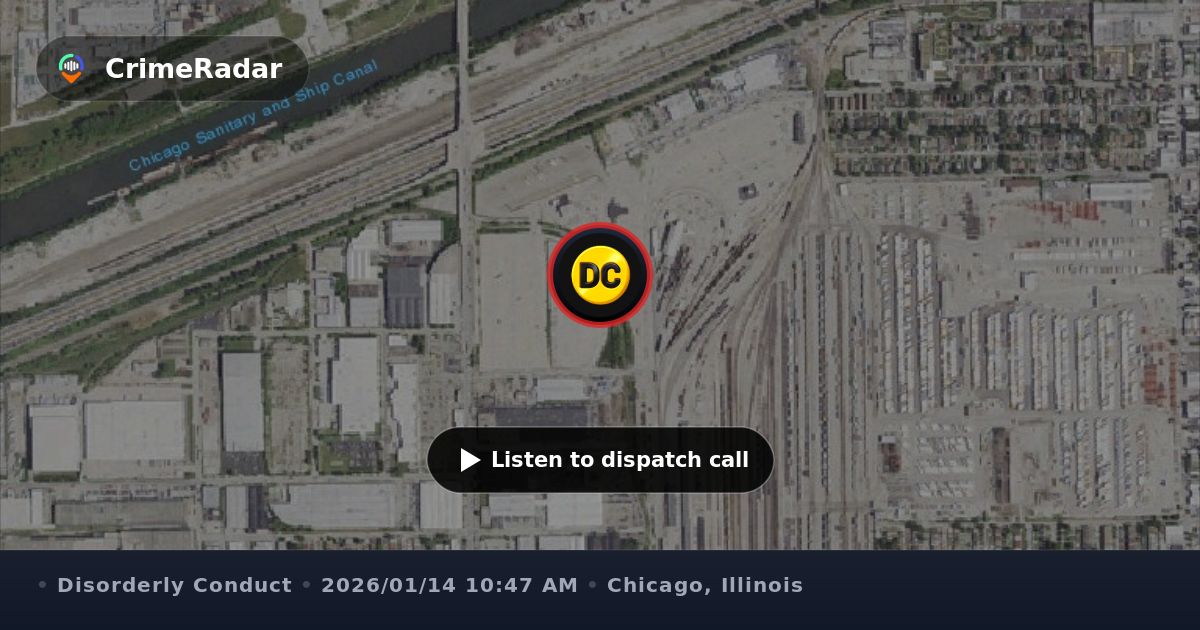 Officers respond to disturbance at restaurant, Chicago IL | CrimeRadar