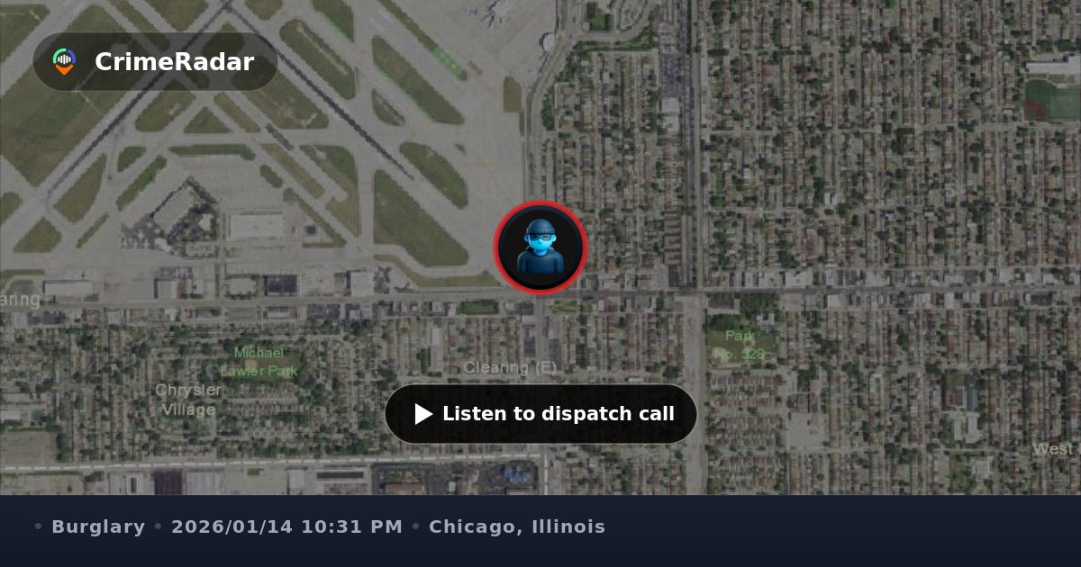 Alarm triggered at Valvoline store on Cicero Ave, Chicago IL | CrimeRadar