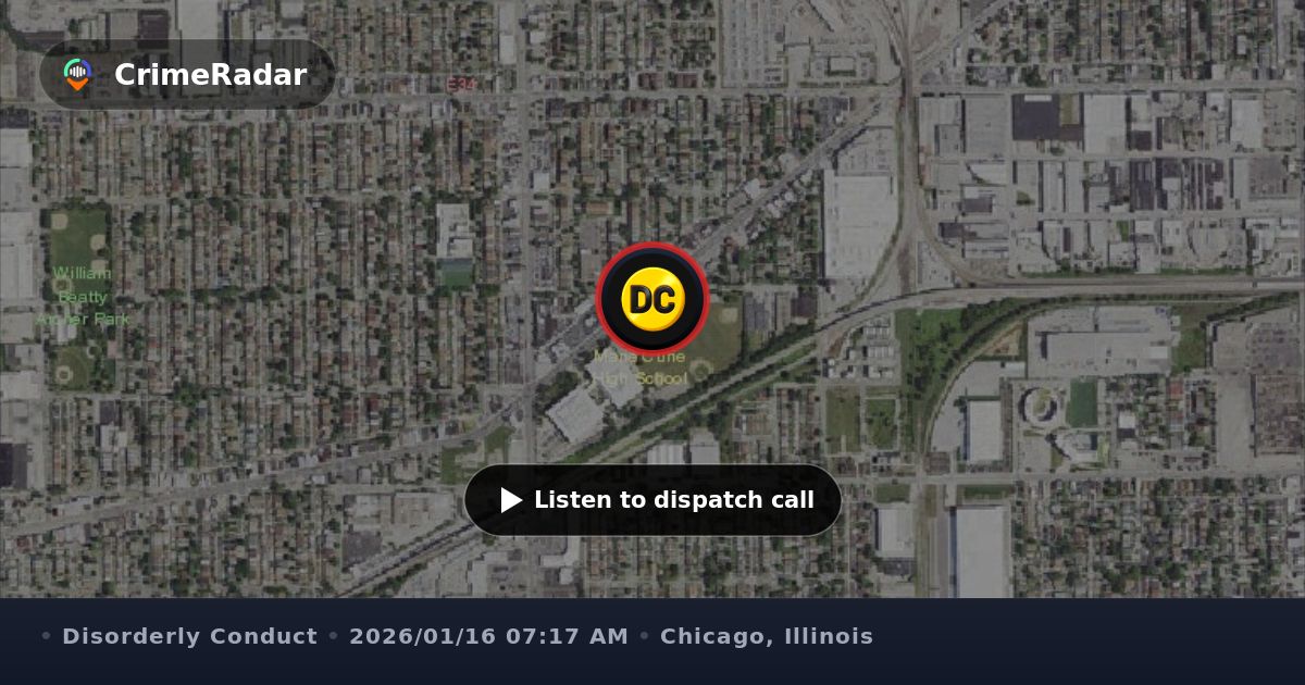 Disturbance between passengers on CTA bus, Chicago IL | CrimeRadar