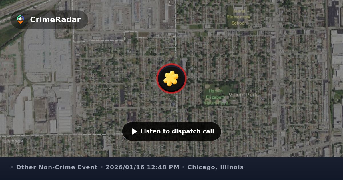 Officers assist after citizen locks keys in car, Chicago IL | CrimeRadar