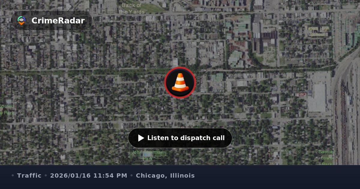 Traffic stop near 52nd and Loomis, Chicago IL | CrimeRadar