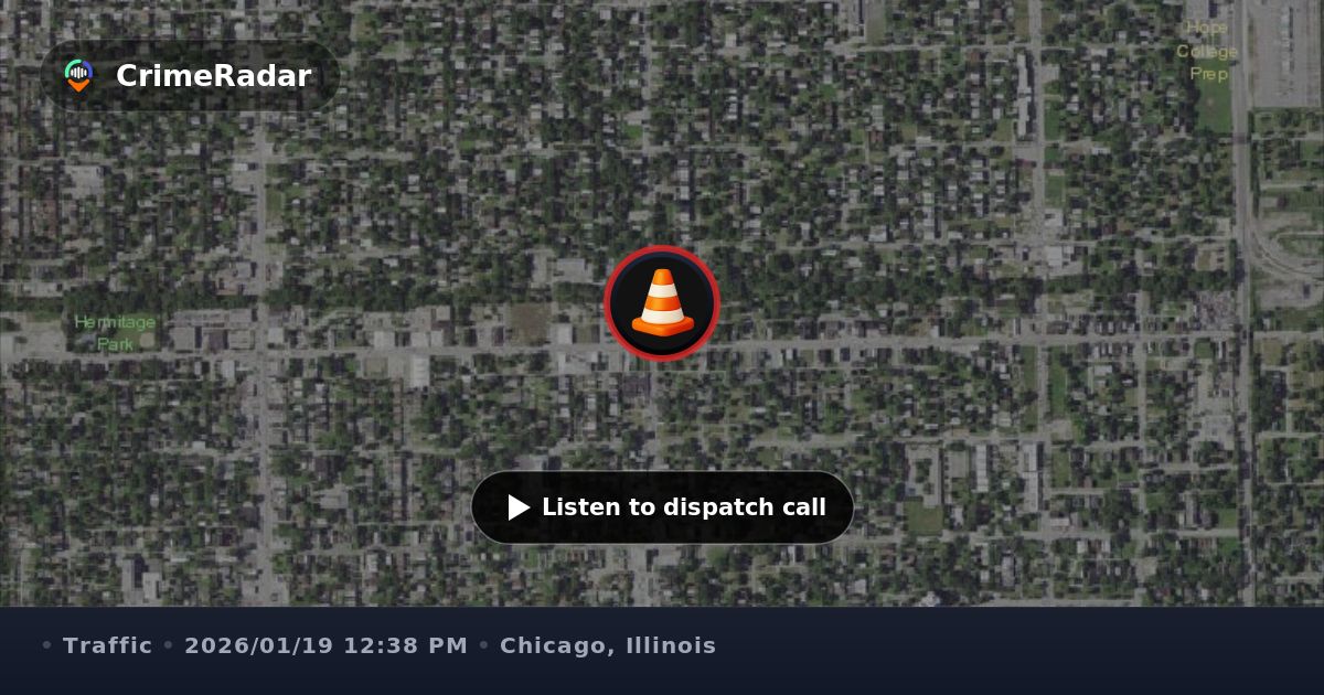 Vehicle crash near West 63rd Street, Chicago IL | CrimeRadar
