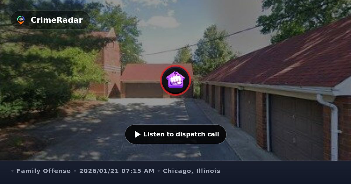 Officers respond to possible domestic dispute on S Harper Ave, Chicago IL | CrimeRadar
