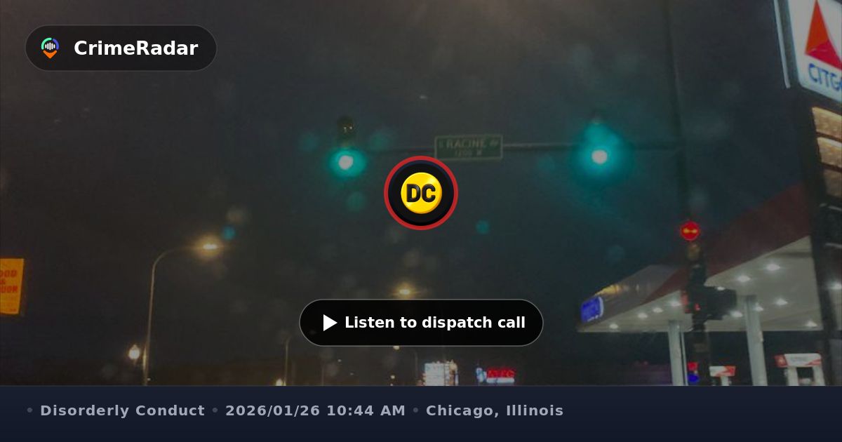 Possible disturbance outside Englewood gas station, Chicago IL | CrimeRadar