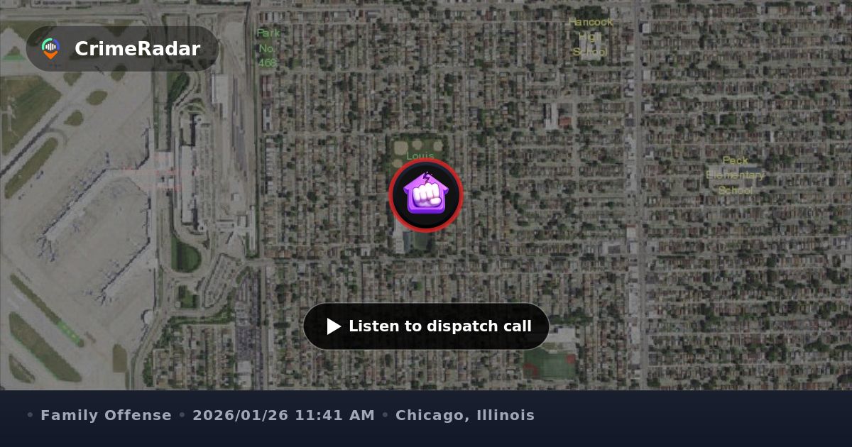 Possible domestic disturbance near S Kildare Ave, Chicago IL | CrimeRadar
