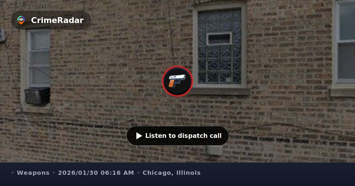 Police search for suspect after knife assault, Chicago IL | CrimeRadar