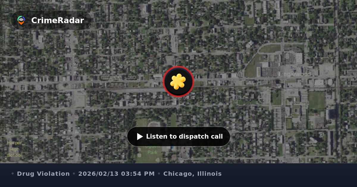 Man selling loose cigarettes and marijuana, Chicago IL | CrimeRadar