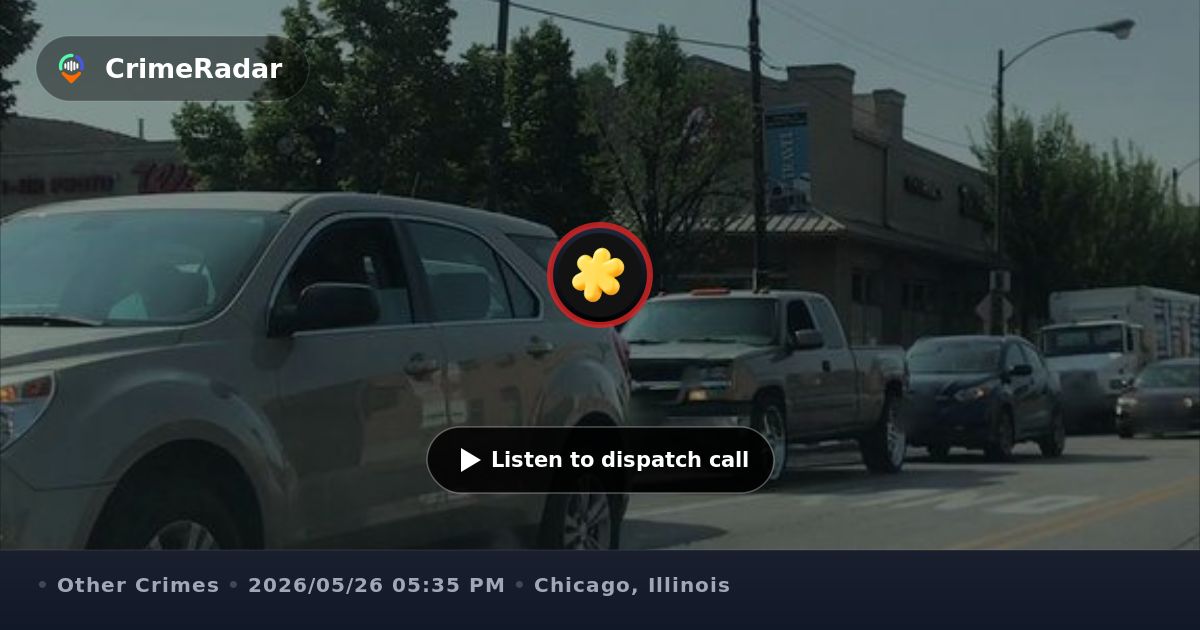 Officer responds to protest at 63rd and Kedzie, Chicago IL | CrimeRadar