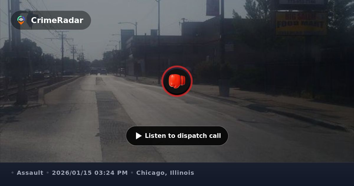 Apparent minor disturbance near East 71st Street, Chicago IL | CrimeRadar