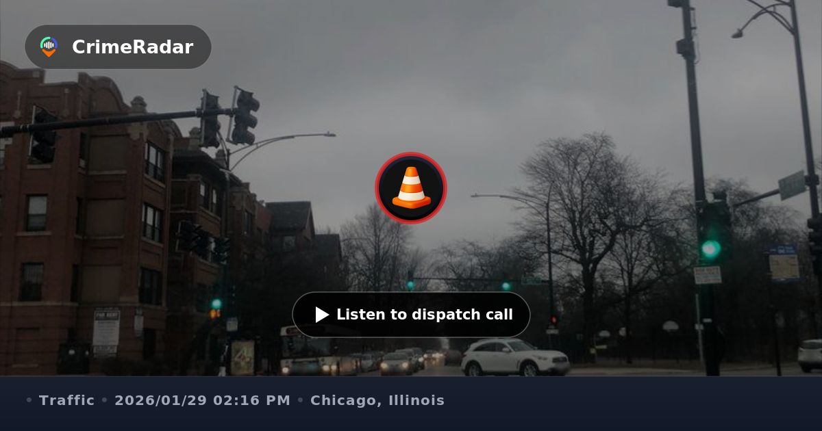 Traffic stop near 60th and King in Chicago, Chicago IL | CrimeRadar