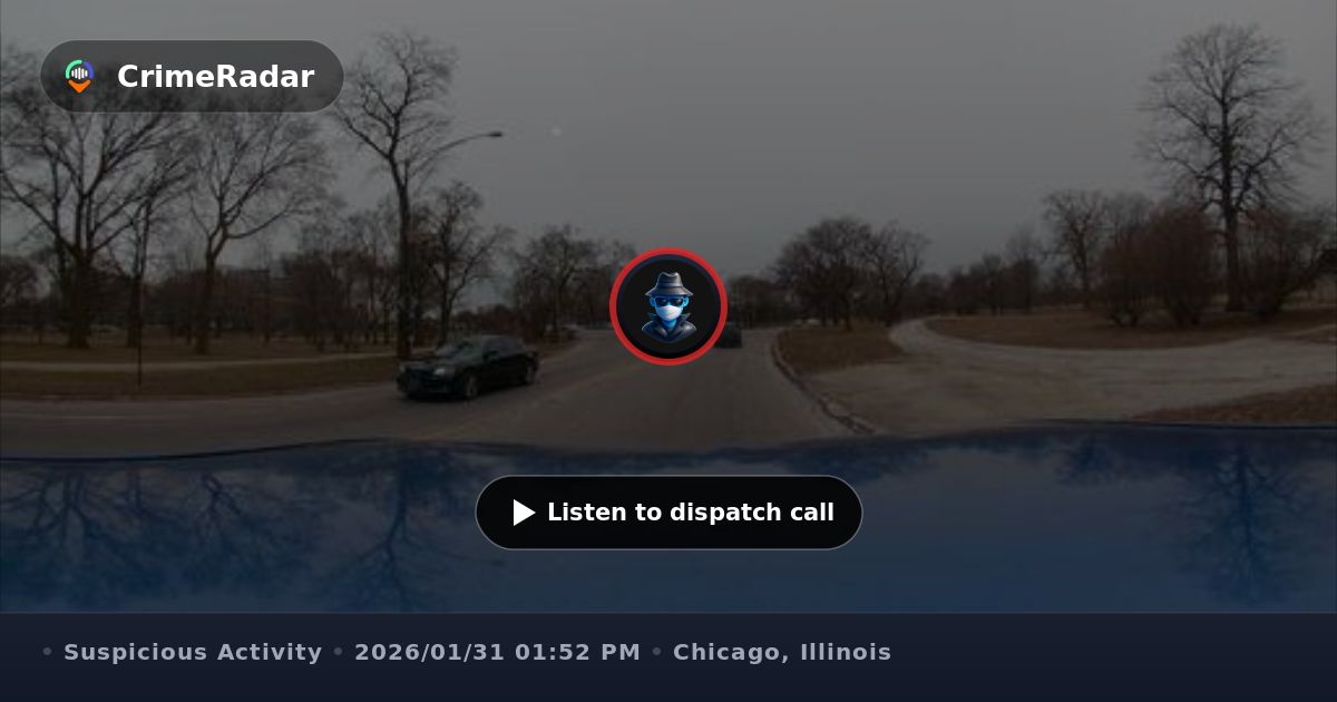 Deputies check suspicious vehicle near Rainey and Payne, Chicago IL ...