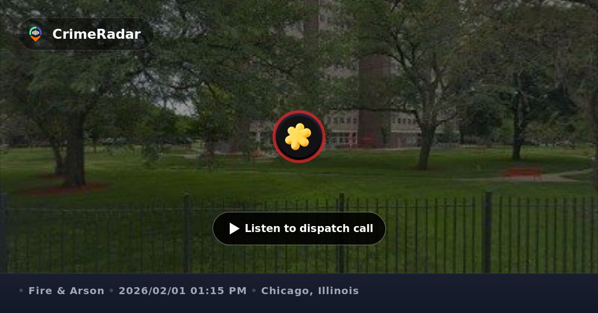 Fire alarm reported at high-rise on East 43rd St, Chicago IL | CrimeRadar
