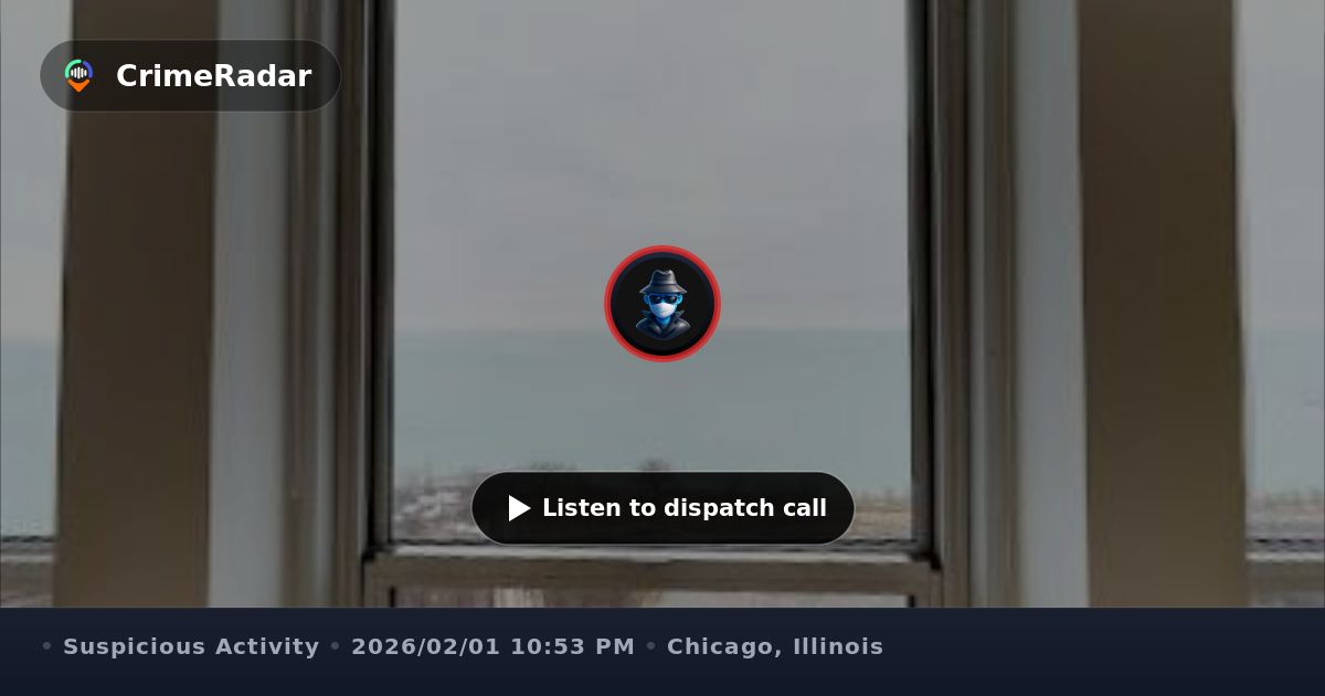Possible suspicious person near East End Avenue, Chicago IL | CrimeRadar