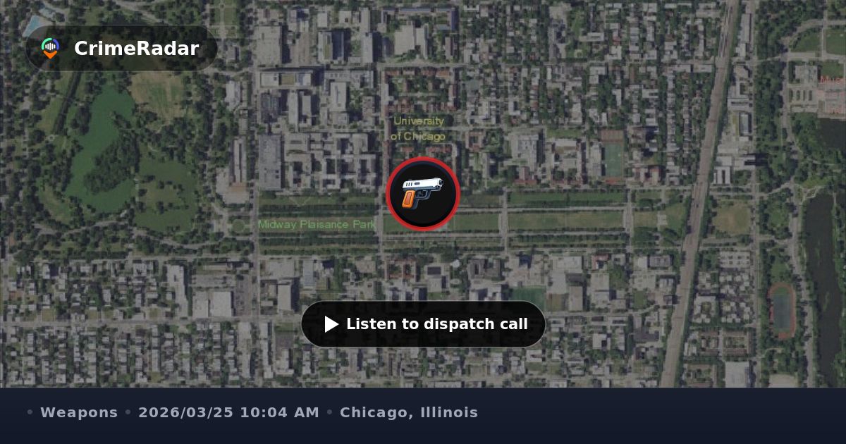 Man shot multiple times near 63rd and Drexel, Chicago IL | CrimeRadar