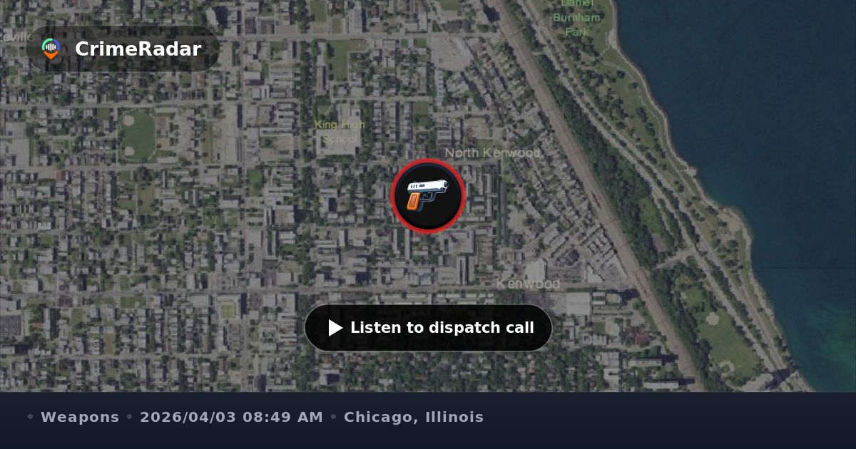 Bullet casing found at prior homicide location, Chicago IL | CrimeRadar