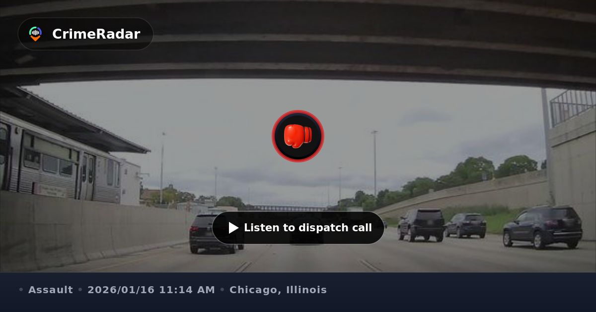 Possible assault on 95th Red Line platform, Chicago IL | CrimeRadar