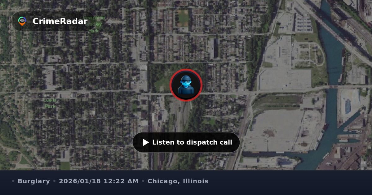 Commercial alarm at car wash on East 100th Street, Chicago IL | CrimeRadar