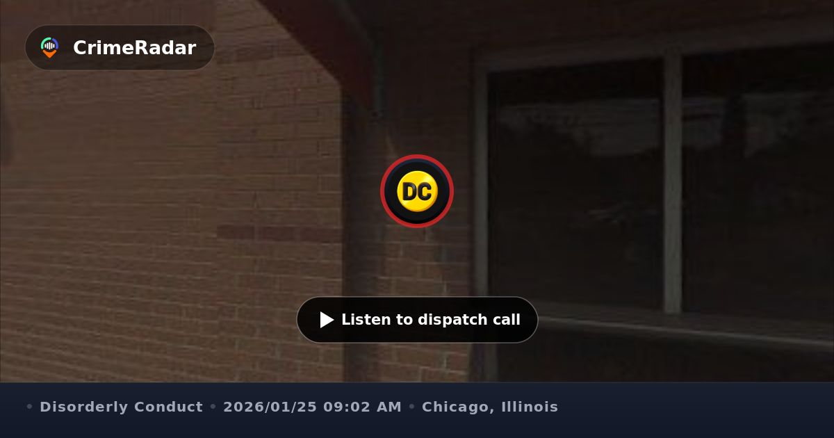 Possible disturbance at restaurant on S King Drive, Chicago IL | CrimeRadar