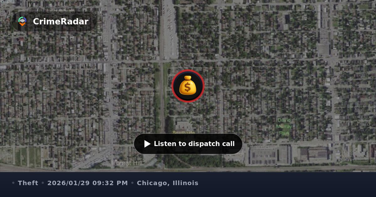 Boxes thrown from a train near W 75th Place; boxes found in field ...