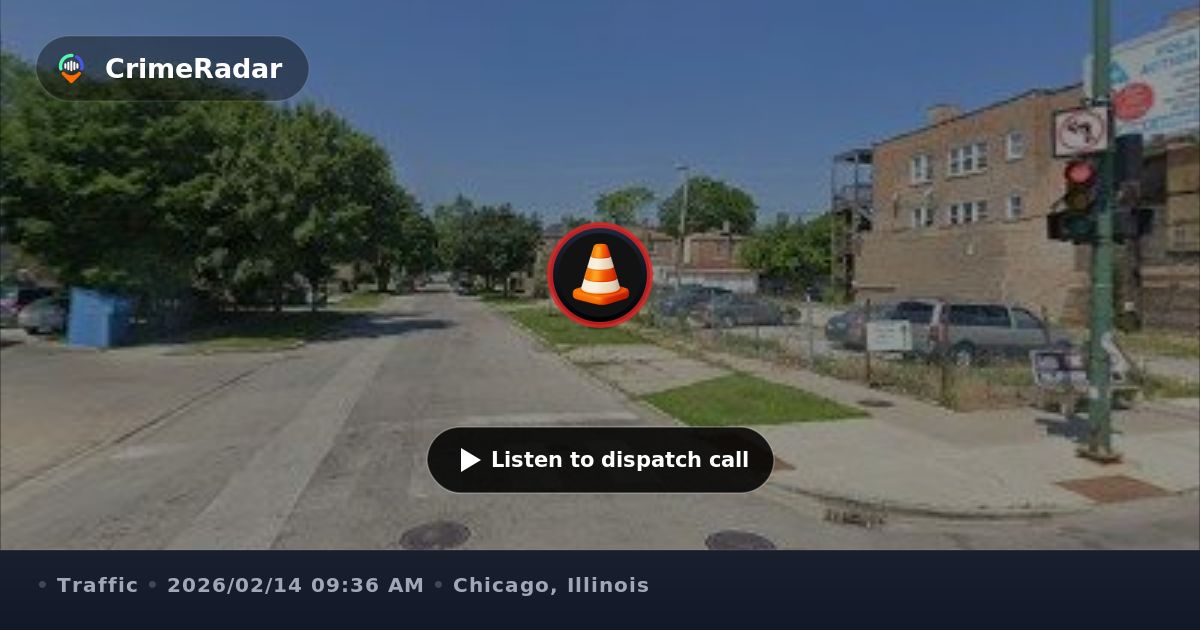 Traffic lights flashing red at 85th and Ashland, Chicago IL | CrimeRadar