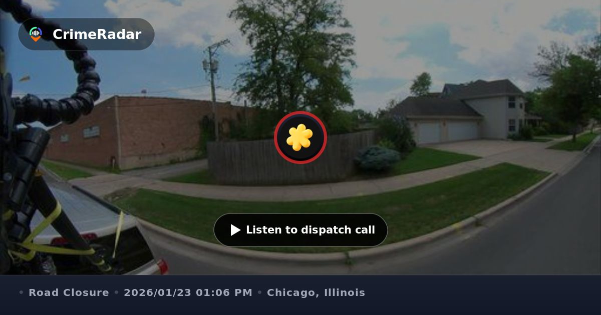 Rail malfunction near 107th and Vincennes, Chicago IL | CrimeRadar