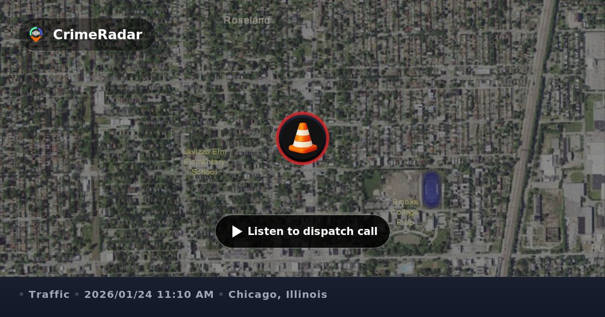 Traffic stop on South Michigan requires assistance, Chicago IL | CrimeRadar
