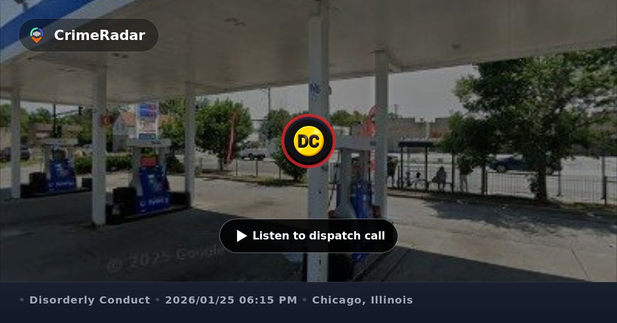 Possible dispute at gas station near 103rd and Wentworth, Chicago IL ...