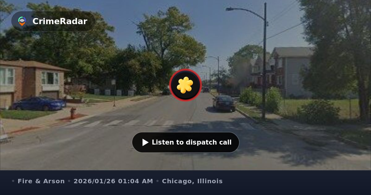 Firefighters respond to blaze on South Aberdeen, Chicago IL | CrimeRadar