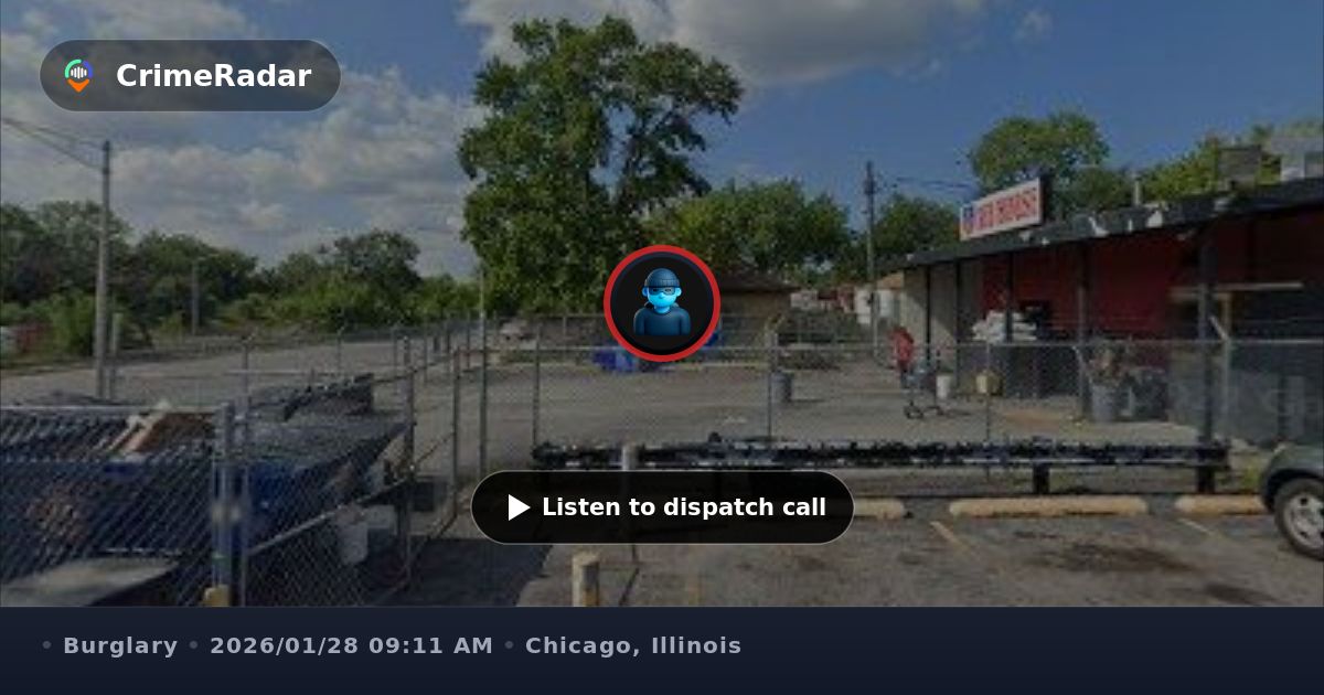 Alarm triggered at restaurant on West 115th St, Chicago IL | CrimeRadar