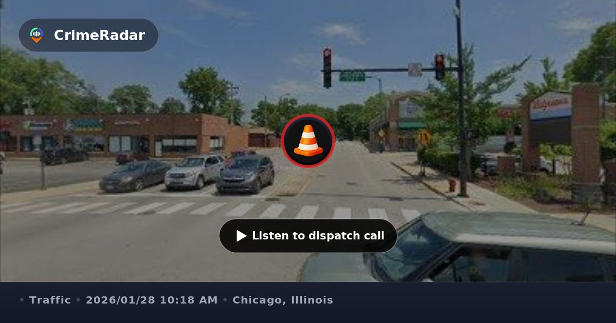 Traffic collision near 103rd and Western, Chicago IL | CrimeRadar