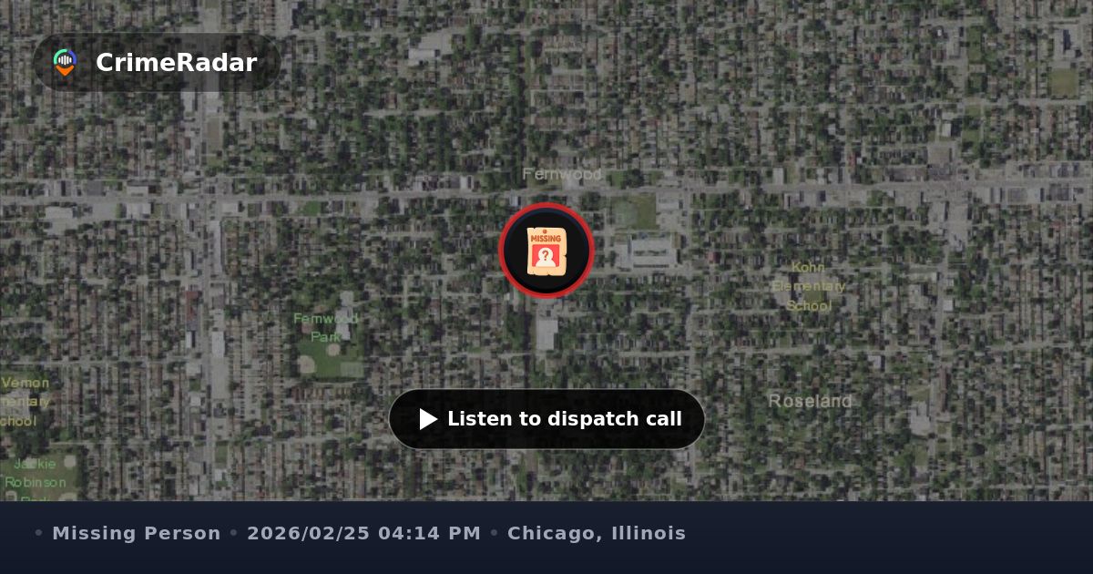 Child reported missing then returns safely, Chicago IL | CrimeRadar