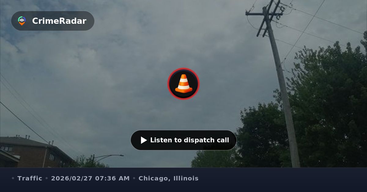 Traffic lights blinking red at multiple intersections, Chicago IL ...