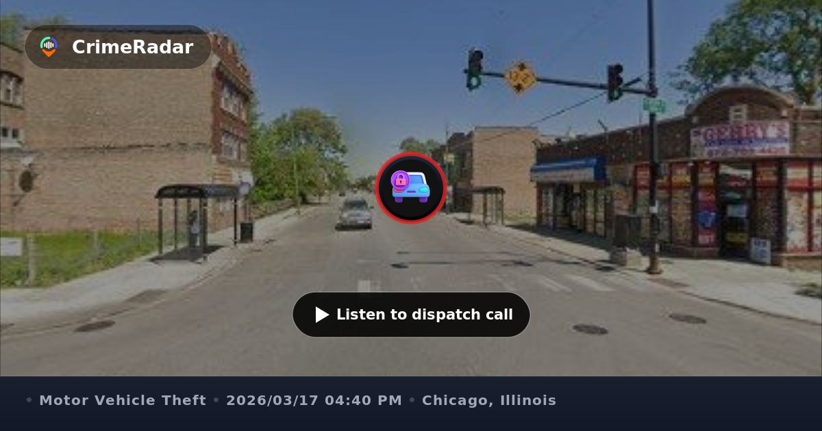 Stolen Jeep recovered at 119th and Michigan, Chicago IL | CrimeRadar