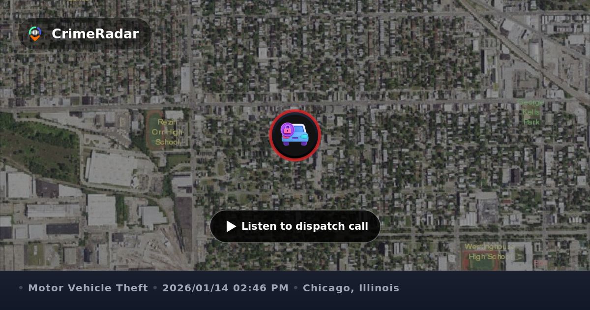 Possible stolen car found near North Monticello Ave, Chicago IL ...