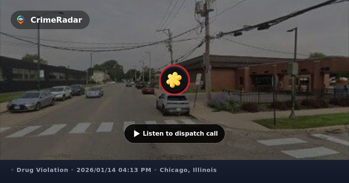 Officers respond to possible drug concern on Kedvale Ave, Chicago IL ...